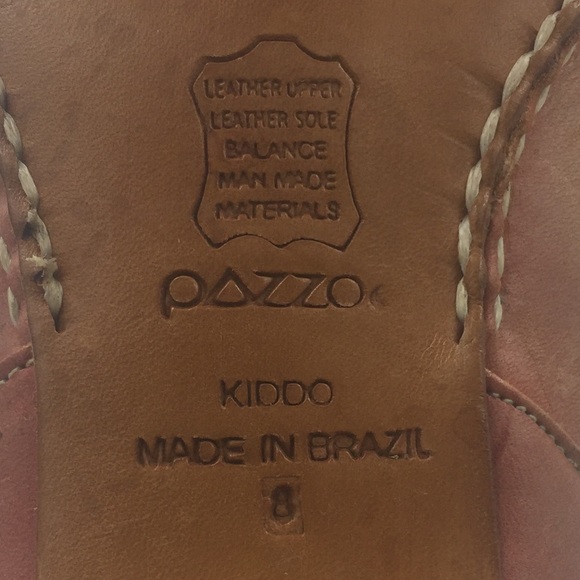 PAZZO | Shoes | Pazzo All Leather 3 Heels Size8 | Poshmark